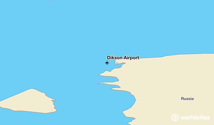 Dikson Airport (DKS) - WorldAtlas