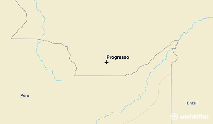 Neuvo Progresso Mexico Map