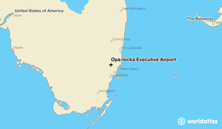 Opa Locka Airport Map
